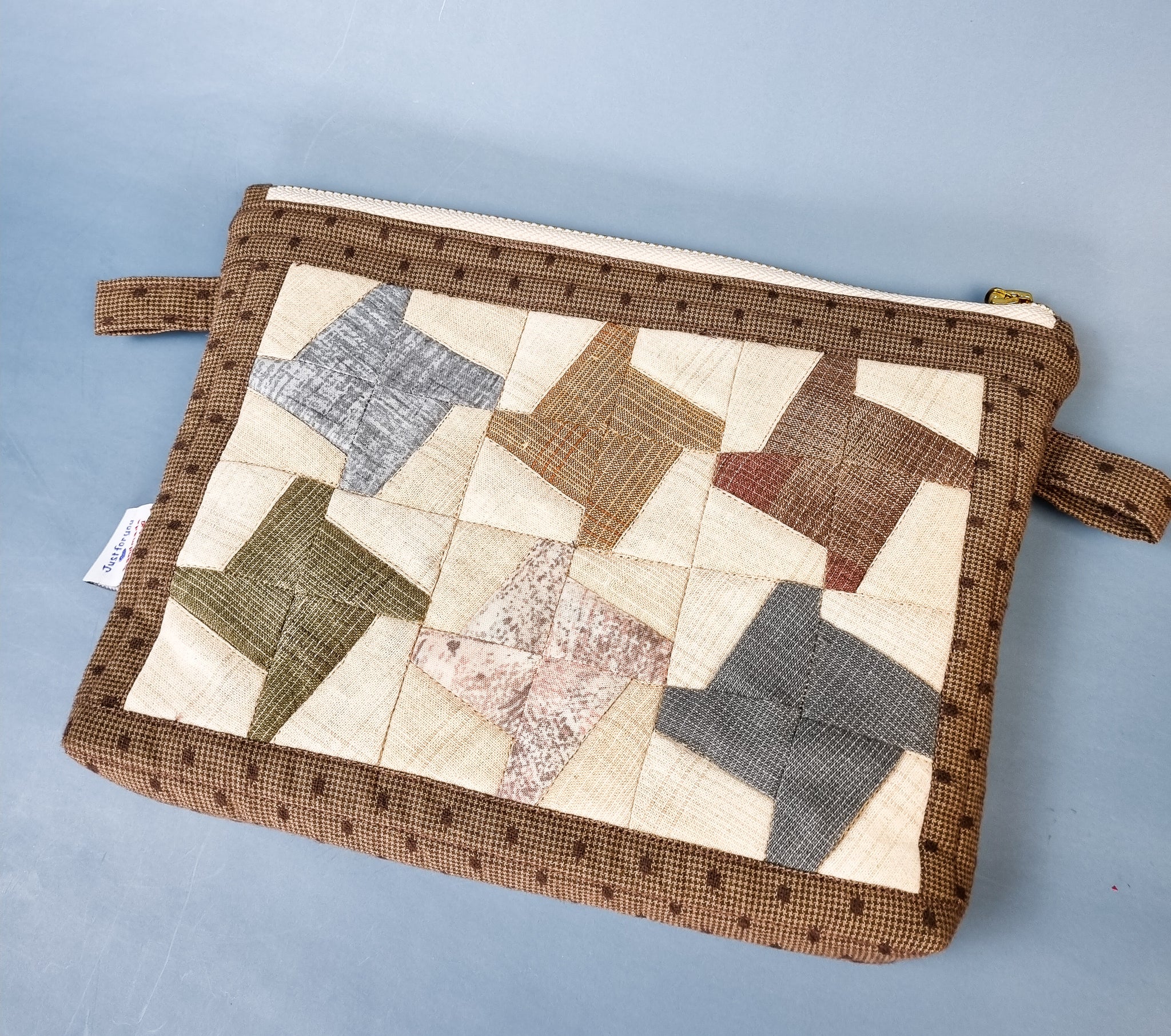 Windmill patchwork pouch pattern – Emels' Handicraft